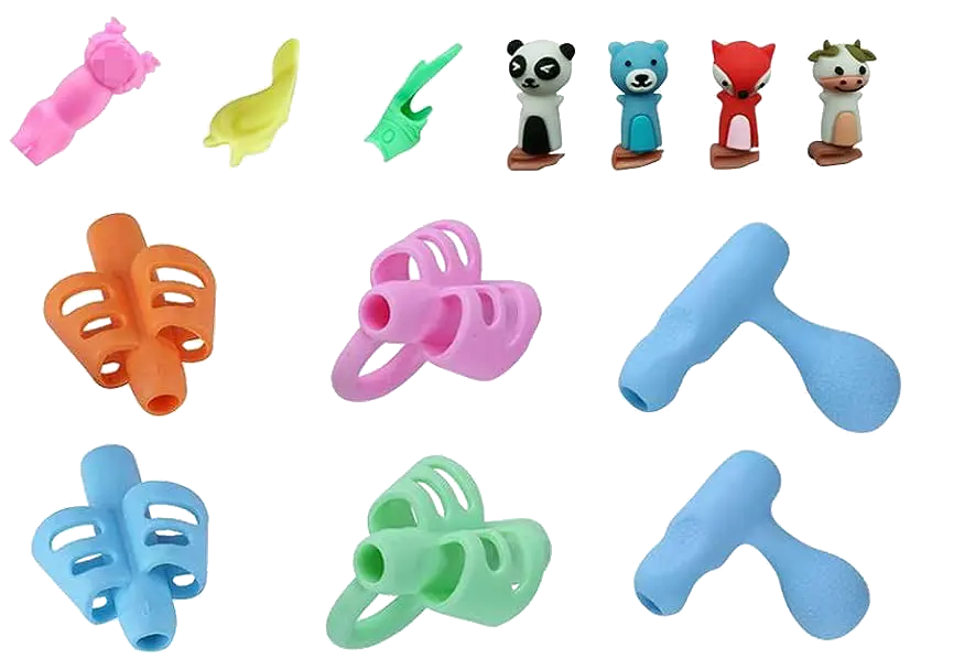 13 Adaptadores de Lápiz para Niños
